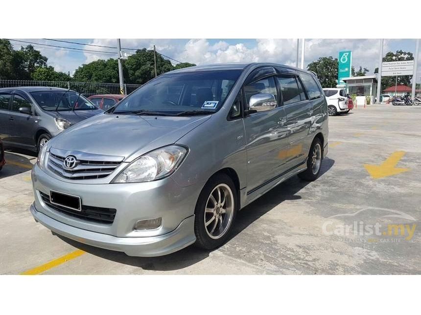 Toyota Innova 2010 G 2.0 in Johor Automatic MPV Silver for RM 61,000 ...