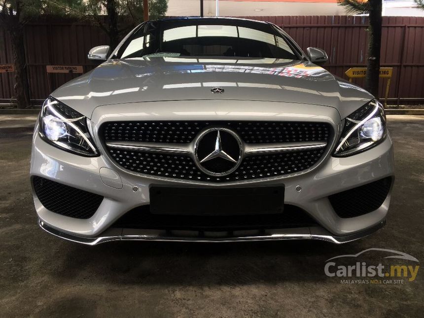 Recon 2018 Mercedes-Benz C300 2.0 AMG Coupe LAND KEEP ASSIST BURMESTER ...