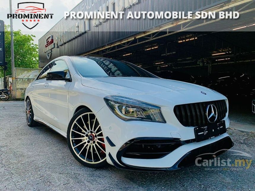 Used MERCEDES BENZ CLA45 AMG WTY 2026 2015,CRYSTAL WHITE IN COLOUR ...