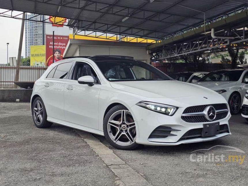 Recon [34000KM](4.5B GRED)MERCEDES A180 1.3 AMG LINE H/BACK -BLACK SEMI ...