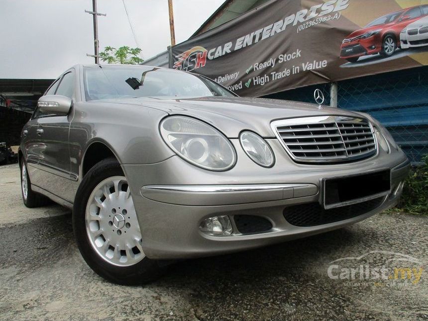 Terpakai Mercedes-Benz E200 1.8 COMPRESSOR BLACK ENGIN 1 VIP OWNER ORIGINAL PAINT TIP TOP ...