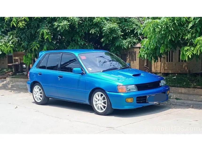 Jual Mobil Toyota Starlet 1997 1.3 di Jawa Barat Manual Hatchback Biru ...