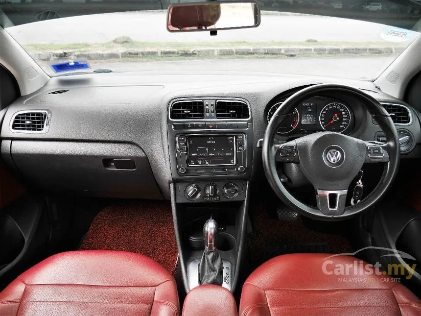 Used 2013 Volkswagen Polo 1.2 TSI Sport Hatchback * RED LEATHER SEAT ...