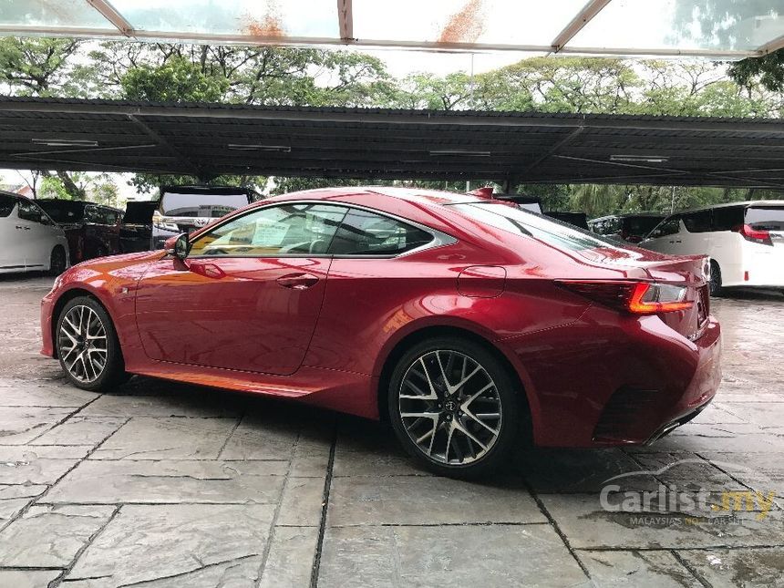 Lexus RC200t 2017 F Sport 2.0 in Kuala Lumpur Automatic Coupe Red for ...