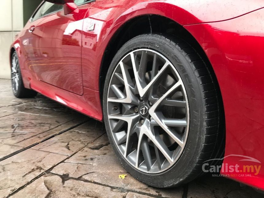 Lexus RC200t 2017 F Sport 2.0 in Kuala Lumpur Automatic Coupe Red for ...