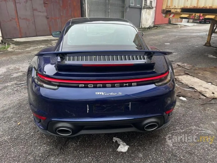 Recon 2020 Porsche 911 Carrera Turbo S 992 PDCC Gentian Blue PDLS ...