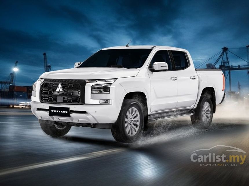 New 2024 Mitsubishi Triton 2.4 Premium Dual Cab 4X4 Pickup Putih REBAT ...