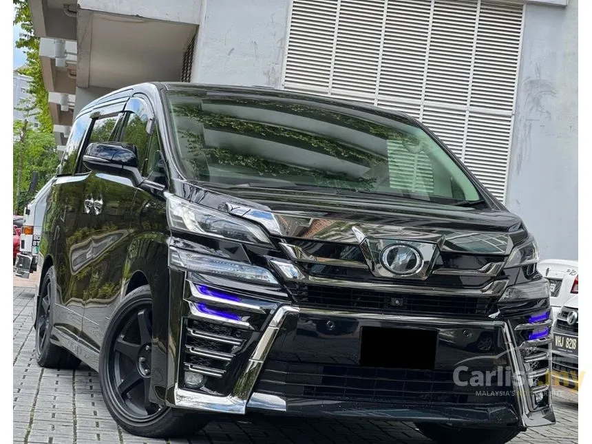 Used 2015 Toyota Vellfire 2.5 Z G Edition MPV JBL Sound System Surround ...