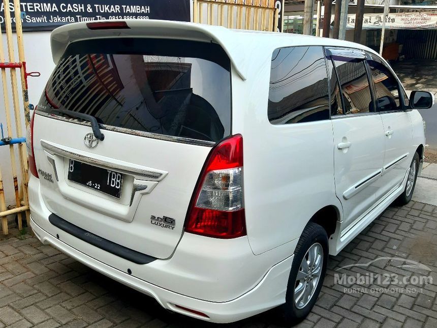 Jual Mobil Toyota Kijang Innova 2012 G Luxury 2.0 di DKI Jakarta ...