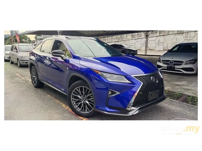 Recon 2017 Lexus RX200t 2.0cc F-SPORT (A) 2017 UNREG, GRADE 4.5B, ORI ...
