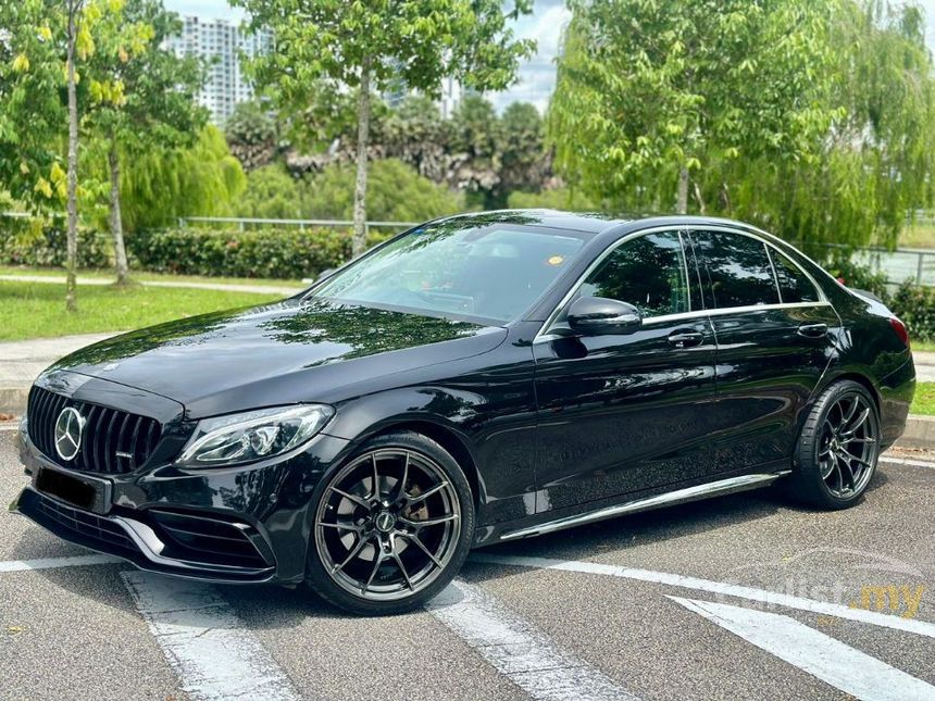 Used 2017 Mercedes-Benz C200 2.0 AMG Line Sedan (FULLY CONVERT C63S ...