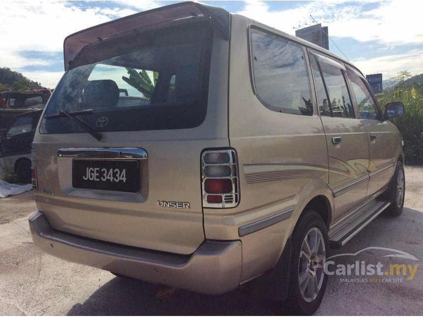 Used TOYOTA UNSER 1.8 (M) * FAMILY CAR * LOW MILEAGE * ENGINE SMOOTH ...