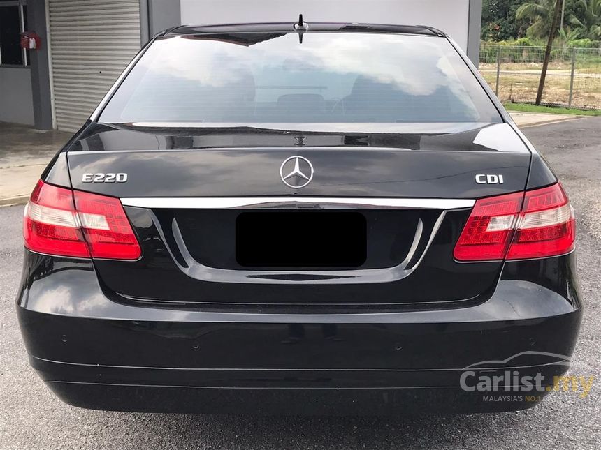 Mercedes-Benz E220 CDI 2011 2.1 in Selangor Automatic Sedan Black for ...