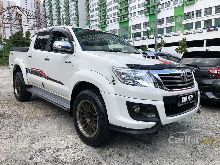 二手 2015 Toyota Hilux 2.5 G (A) TRD Sportivo Hardtop Cover One Owner - Carlist.my