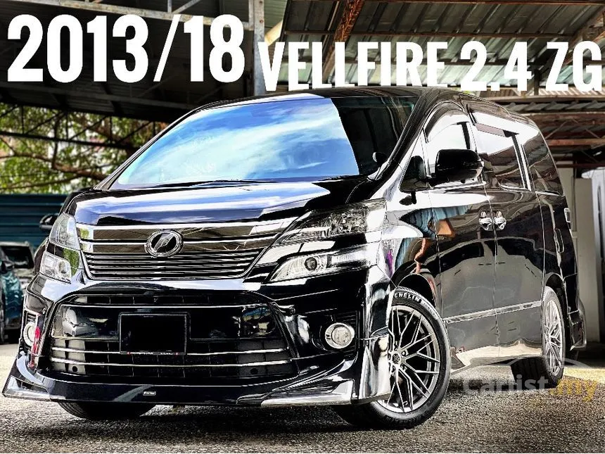 Used 2013 Toyota Vellfire 2.4 Z G Edition MPV PILOT SEAT POWER DOOR ...