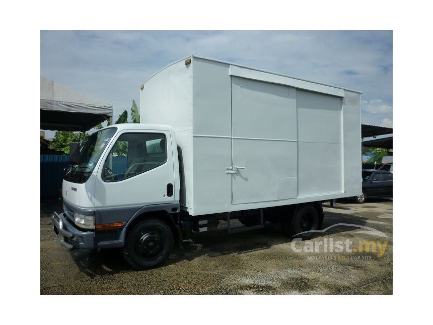Used 2009 Mitsubishi Canter FE639 Aluminium Box Van Sliding Door 14ft ...