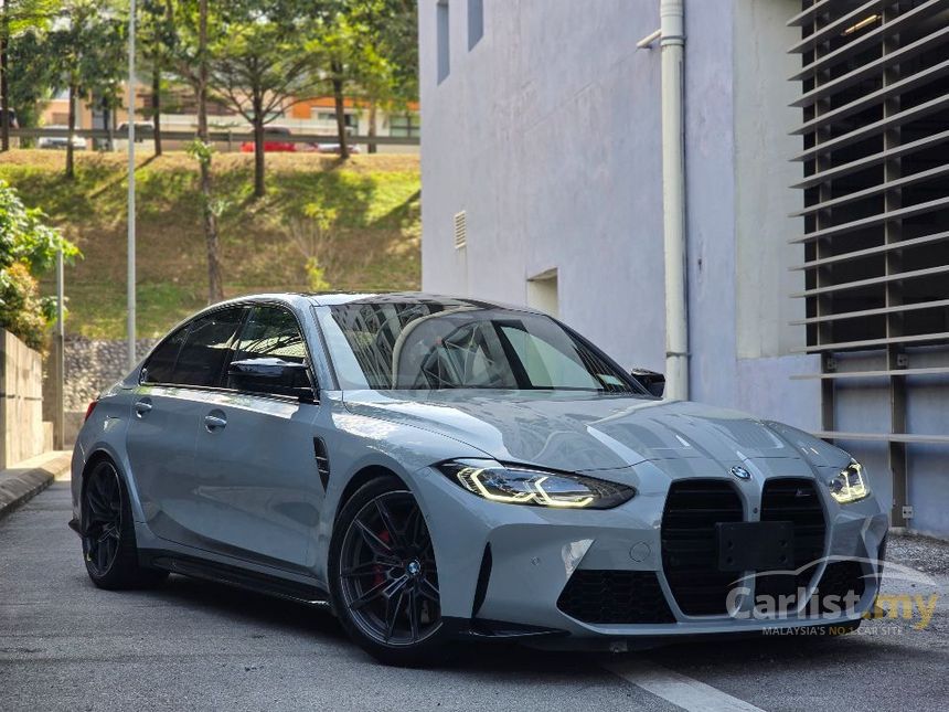 Recon 2021 BMW M3 3.0 Competition Sedan 4DOOR NARDO GREY FULL SPEC ...