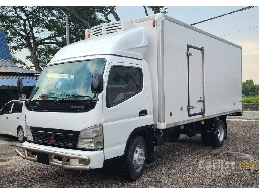 Used MITSUBISHI FUSO FE83PG FREEZER 17FT BOX #4033 5000KG LORRY - KAWAN ...