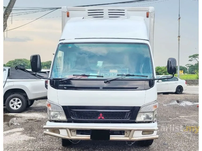 Used MITSUBISHI FUSO FE83PG FREEZER 17FT BOX #4033 5000KG LORRY - KAWAN ...