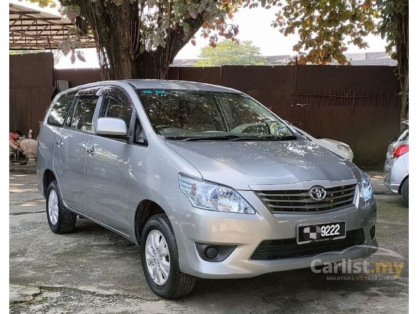Used 2012 Toyota Innova 2.0 E manual MPV low mileage - Carlist.my