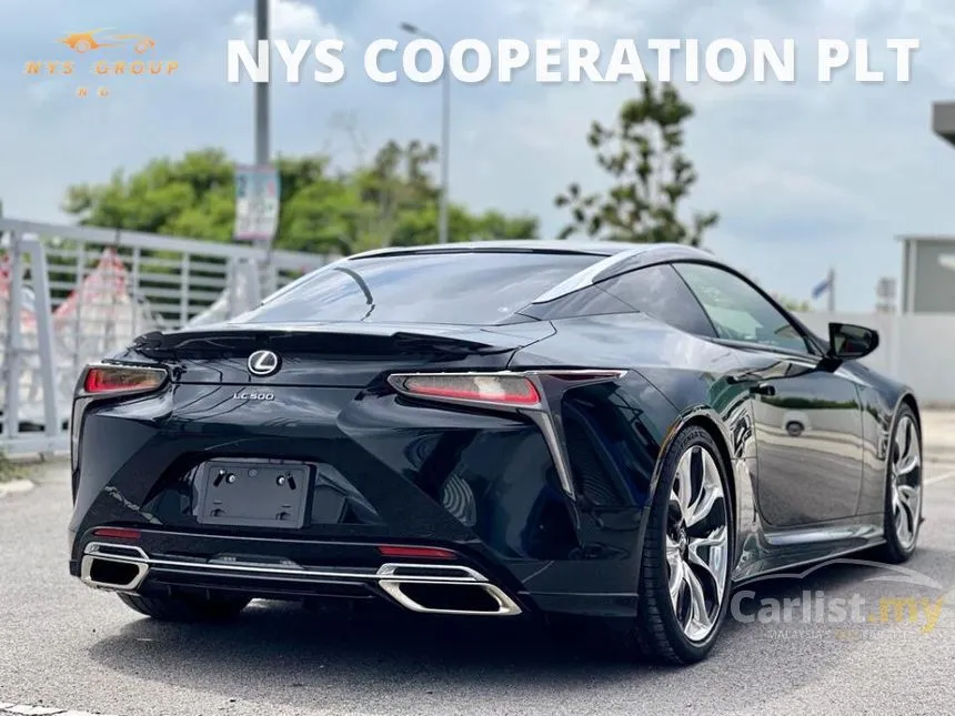Recon 2019 Lexus LC500 5.0 V8 S Package Coupe Unregistered RSR Ti2000 Lower Spring Mark Levinson ...