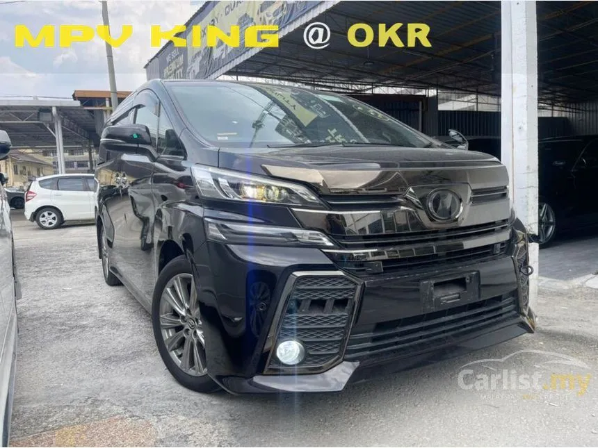 Recon 2017 Toyota Vellfire 2.5 ZG Golden Eyes ALP HARD SC TYPE GOLD ...