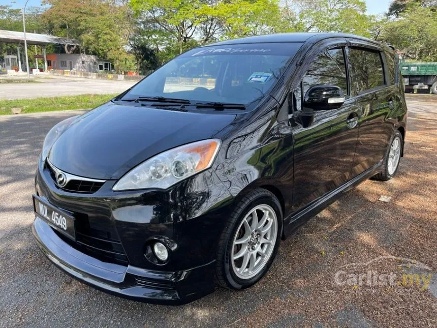 Used Perodua Alza 1.5 EZi MPV (A) 2011 1 Owner Only Modern Sport Rims ...