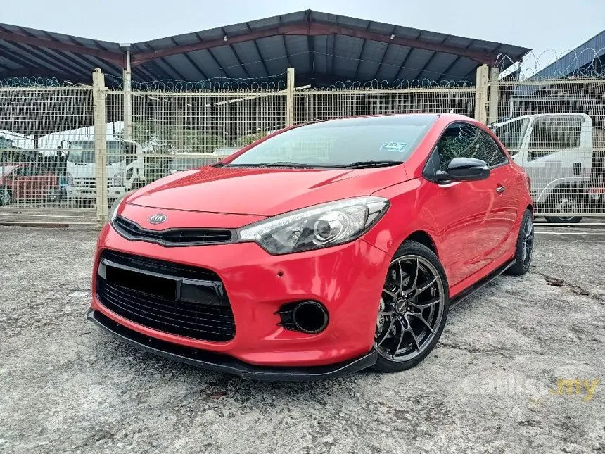 Terpakai 2015 Kia Cerato 1.6 (A) KOUP T-GDI Coupe Turbo Brembo 4pot 18 Rays Sport Rim Sunroof ...