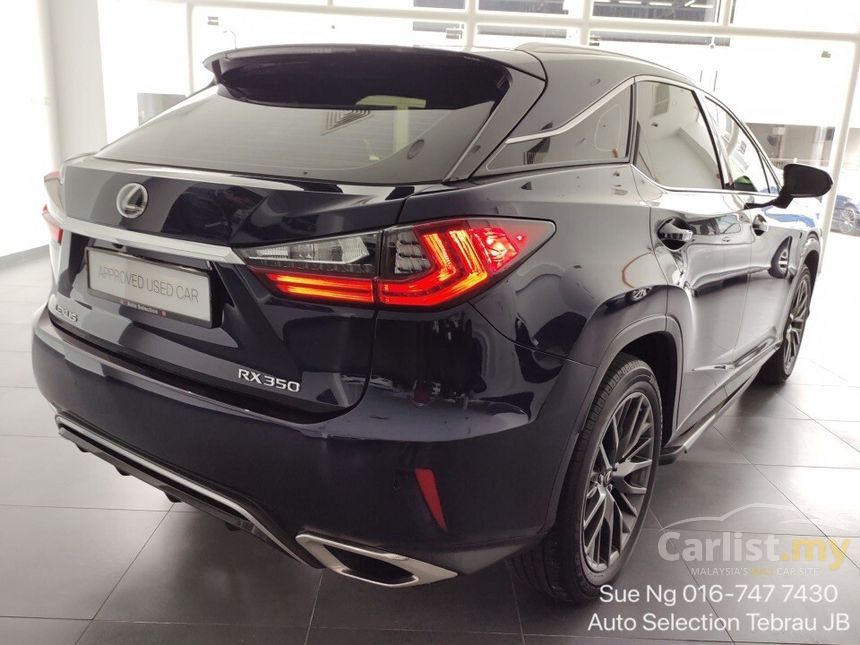 Lexus RX350 2017 F Sport 3.5 in Johor Automatic SUV Blue for RM 300,800 ...