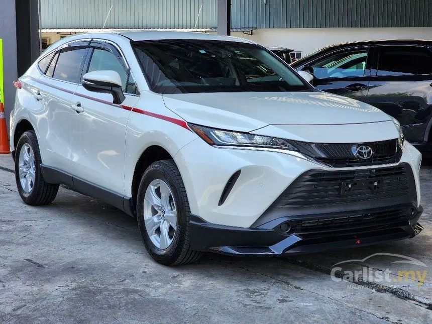 Recon 2022 Toyota Harrier 2.0 S, Gazoo Racing Front Skirt, New Car Mileage - Carlist.my