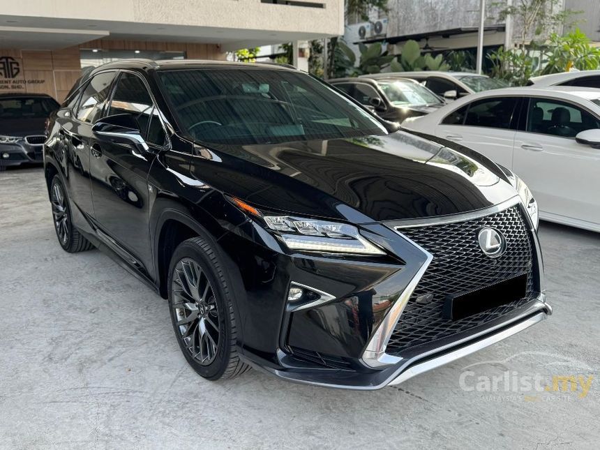 Used 2016 Lexus RX200t 2.0 F Sport / FREE 3yr Warranty / 360 Camera ...