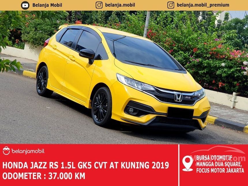 Jual Mobil Honda Jazz 2019 RS 1.5 di Banten Automatic Hatchback Kuning ...