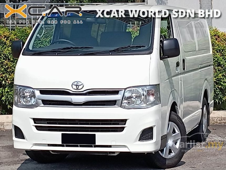 Terpakai 2013 Toyota Hiace Panel Van Van 2.5 (M) *GUARANTEE No Accident ...