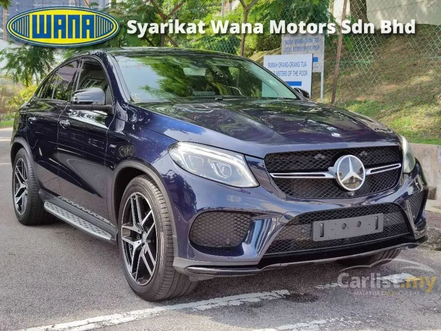 Mercedes-Benz GLE450 2016 AMG 3.0 in Kuala Lumpur Automatic Coupe Blue ...