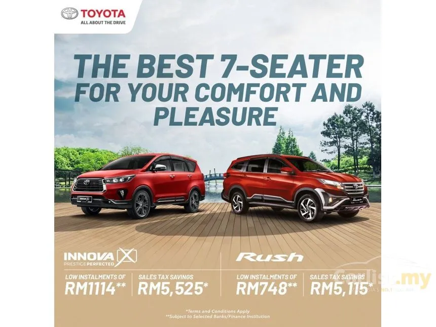 New 2022 Toyota Innova 2.0 X MPV- 2.0G NEW - Carlist.my