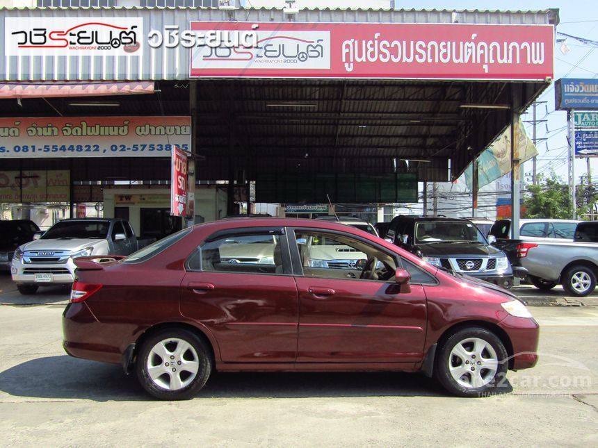 Honda City 2003 E i-DSi 1.5 in กรุงเทพและปริมณฑล Automatic Sedan สีแดง ...