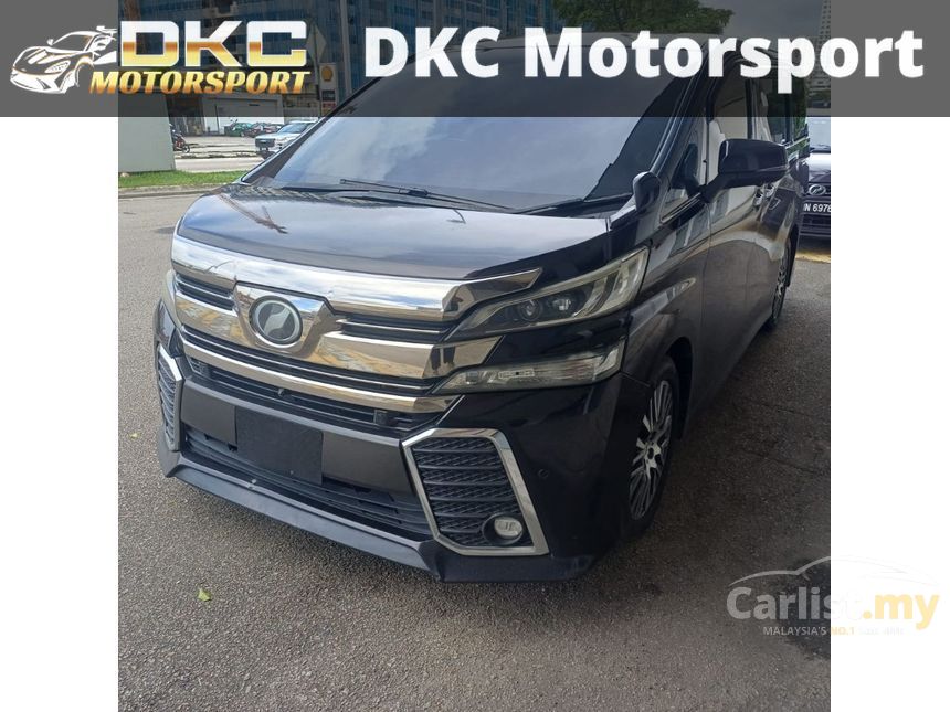 Used 2016 Toyota Vellfire 2.5 ZG MPV - Carlist.my
