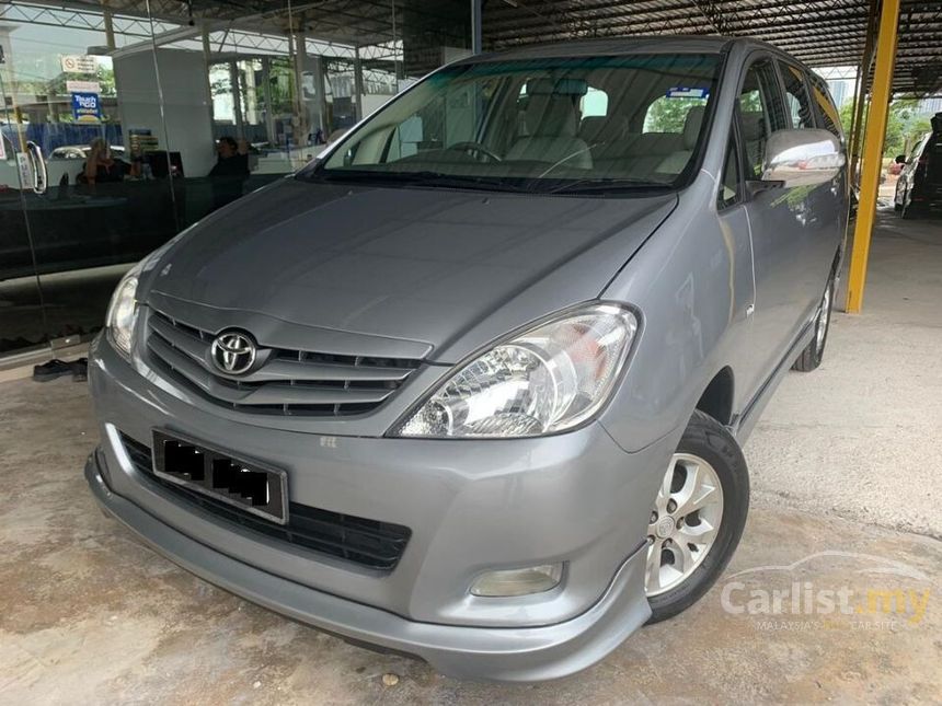 Toyota Innova 2010 E 2.0 in Selangor Automatic MPV Silver for RM 29,900 ...