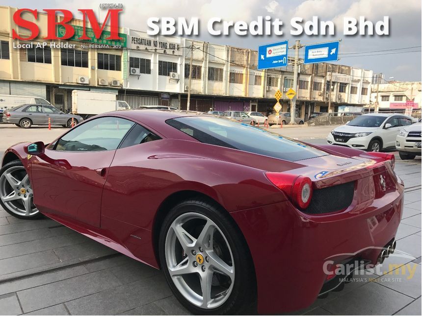 Ferrari 458 Italia 2012 4.5 in Kuala Lumpur Automatic Coupe Maroon for ...