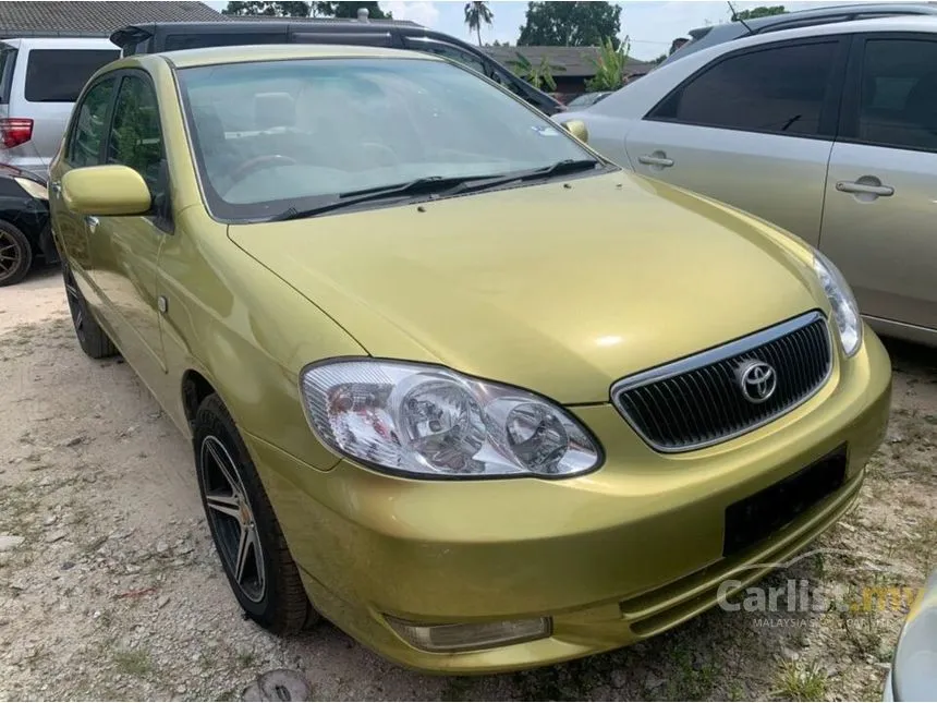 Used CASH OTR 2001 Toyota Corolla Altis 1.8 G Sedan (A) - Carlist.my