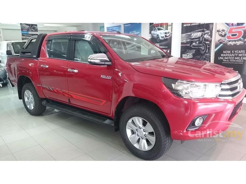 Toyota Hilux 2016 G 2.4 in Selangor Automatic Pickup Truck Red for RM ...