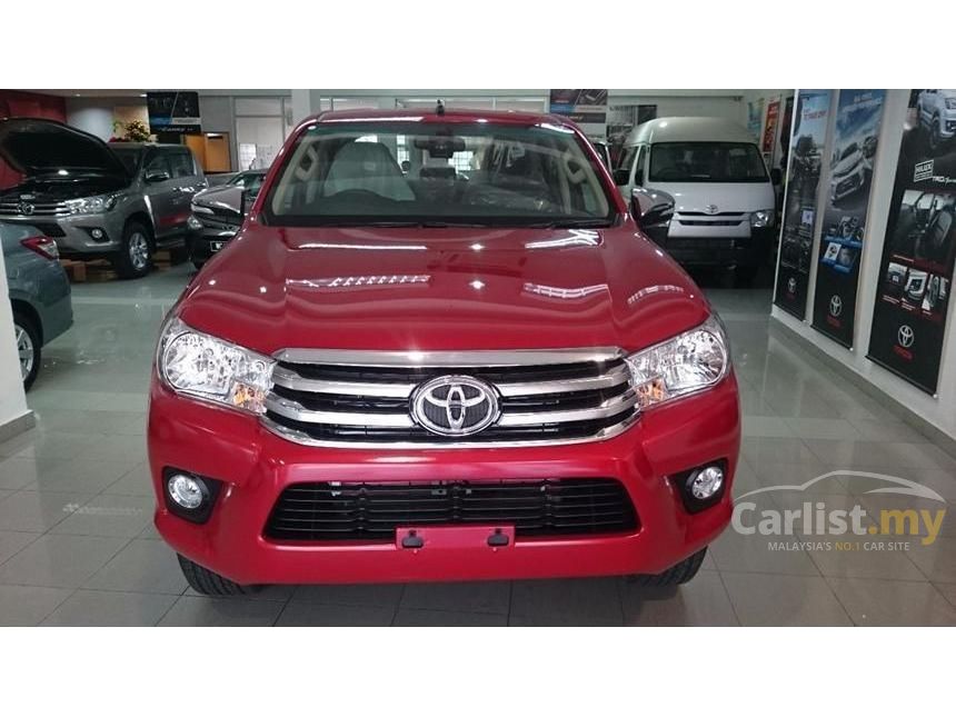 Toyota Hilux 2016 G 2.4 in Selangor Automatic Pickup Truck Red for RM ...