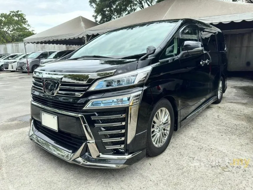 Recon 2019 Toyota Vellfire 2.5 ZG (A) SUNROOF FULL MODELISTA BODYKIT ...