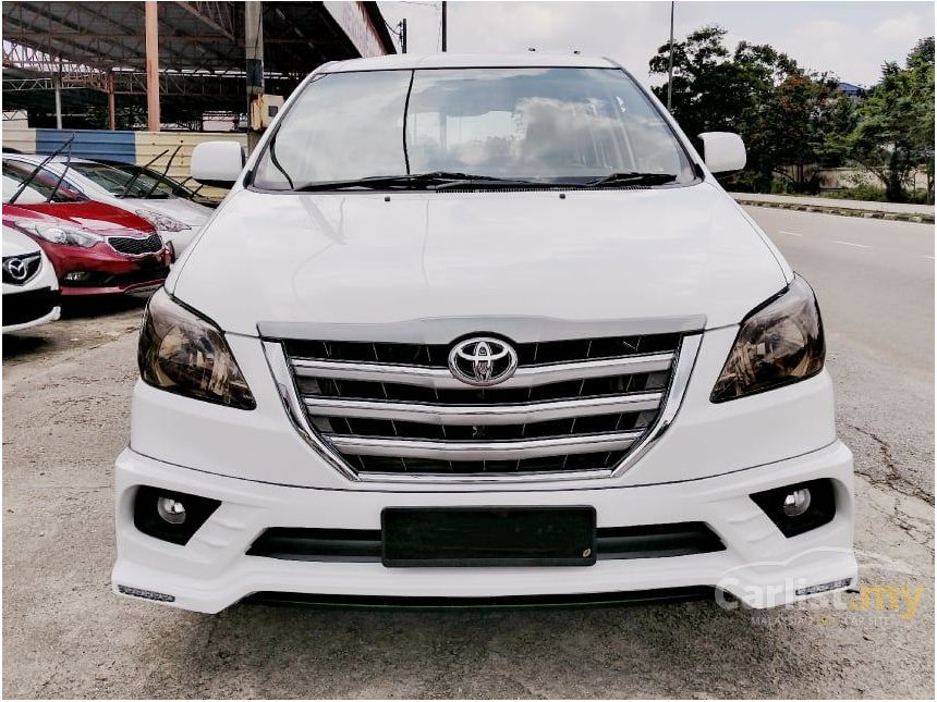 Toyota Innova 2015 G 2.0 in Johor Automatic MPV White for RM 58,999 ...