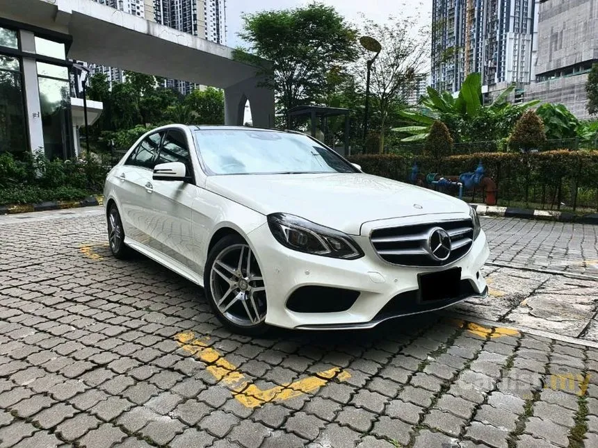 Used Mercedes Benz E250 AMG 2.0 (A) 2014/19 Sunroof Panoramic Full Service Semi Leather ...