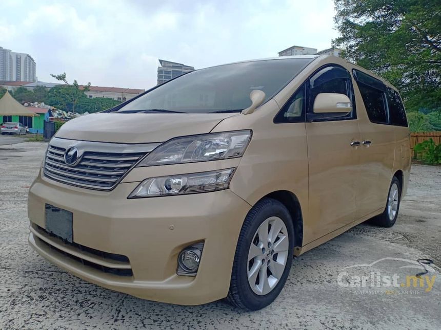 Toyota Vellfire 2010 V 2.4 in Kuala Lumpur Automatic MPV Gold for RM ...