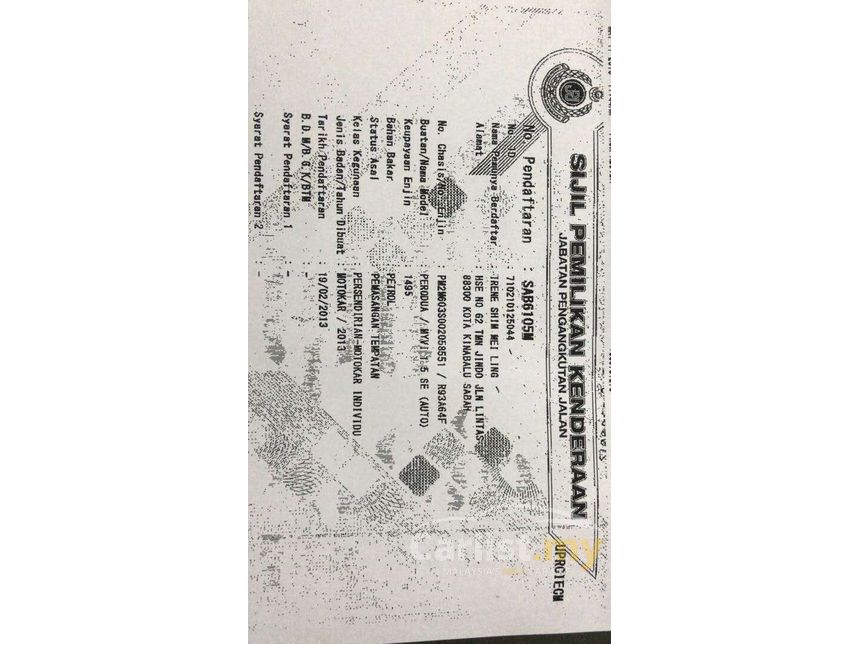 Perodua Myvi 2013 SE 1.5 in Sabah Automatic Hatchback Black for RM ...