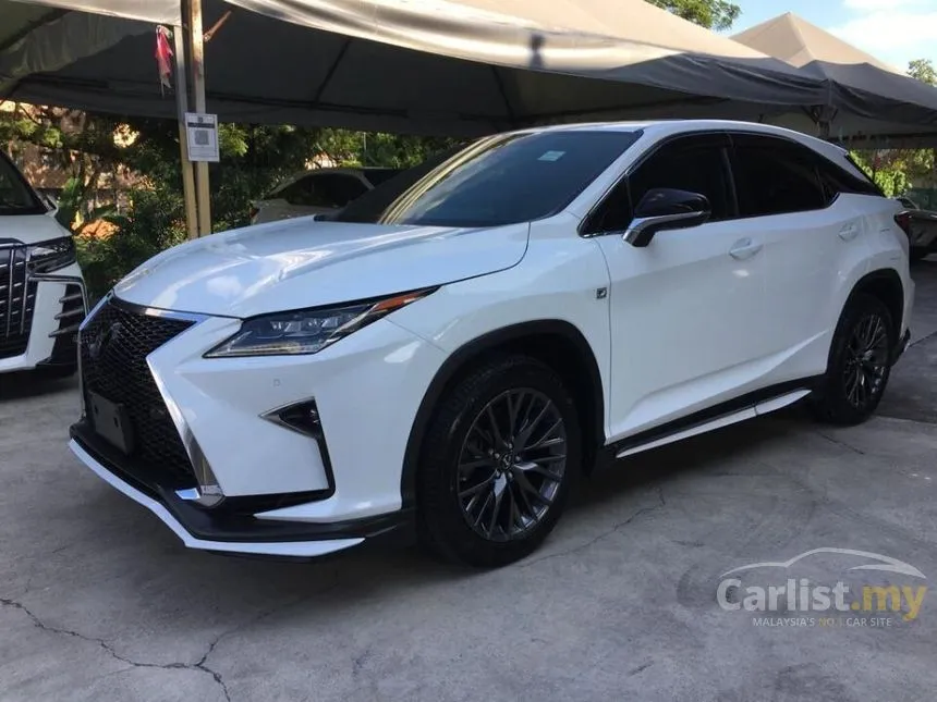 Recon 2017 Lexus RX200t 2.0 Turbo F Sport SUV Sunroof Moonroof Original ...