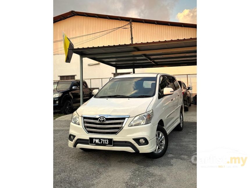 Used 2016 TOYOTA INNOVA 2.0 G MPV (A) HARGA OTR XCAMPUR INSURANCE FULLY ...