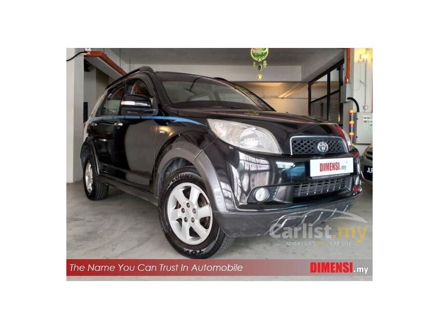 Toyota Rush 2008 G 1.5 in Selangor Automatic SUV Black for RM 23,870 ...